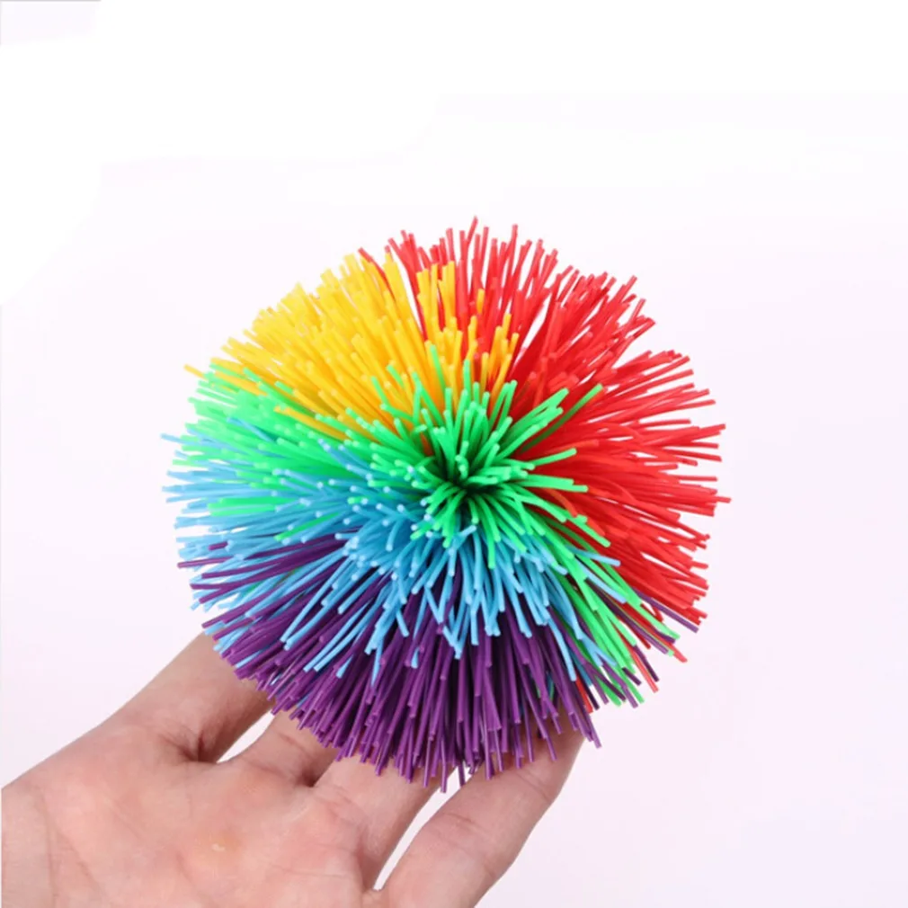 Sensory Toys - Super Bouncy Stringy Koosh Ball for Stress Relief