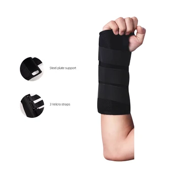 Universal Adjustable Palm Hand Wrist Fitted Stabilizer Medical Wrist ...