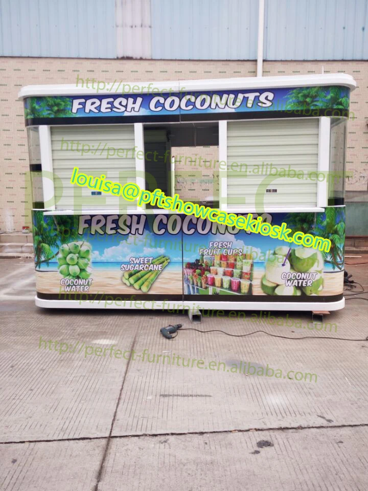 Shop Our Retail Potato Chips Kiosk with Tables and Chairs