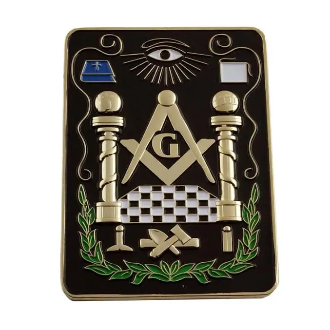 ABS Chrome 3D logo Masonic Badge Custom Masonic Car Emblems| Alibaba.com