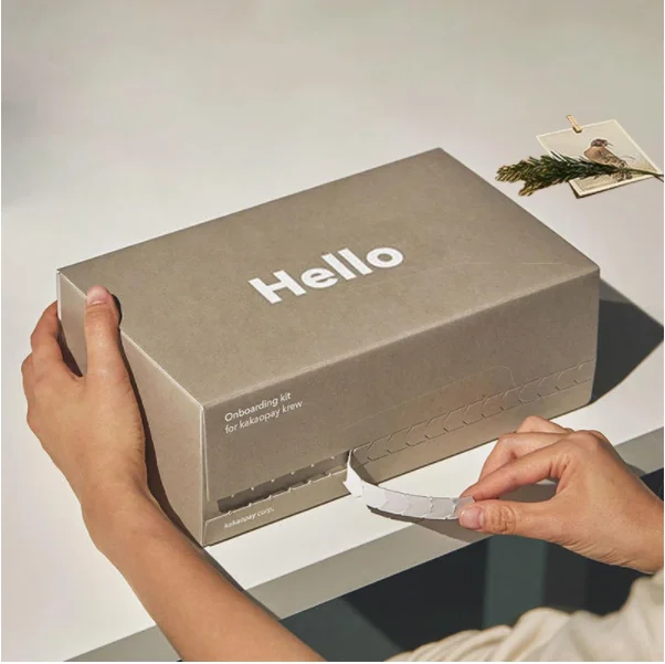 Custom Adhesive Tear off Strip Shipping Box - Mailer Box