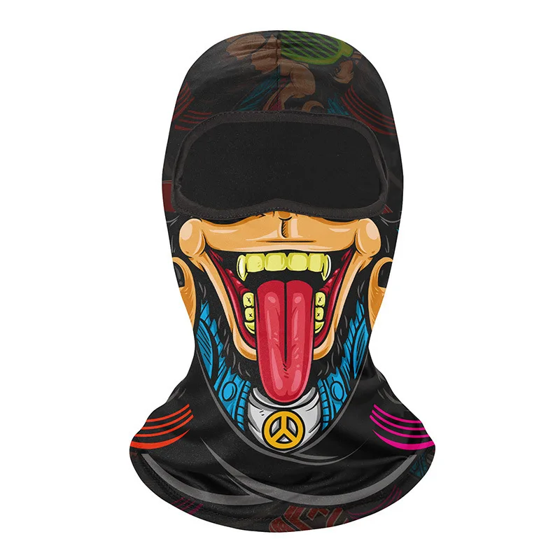 Alibaba.com: Fashion Silk Balaclava, Funny Print, Hip Hop Ghost Skull ...