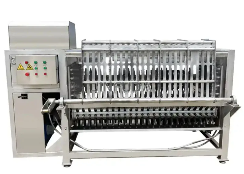 Pig Slaughtering Equipment Automatic Double Hydraulic Pig Depilator ...