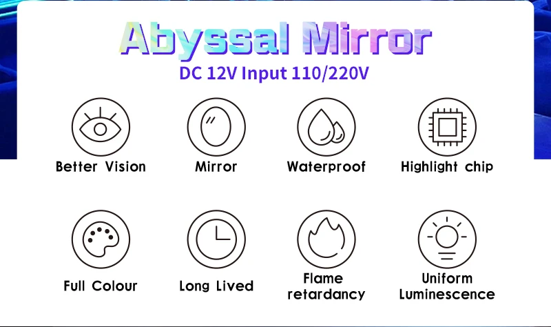 China Factory Direct Abyss Mirror Melaleuca Mirror Custom Net Celebrity ...