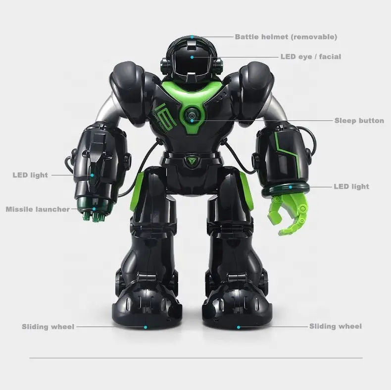 Nwell Rc Robot Toys Humanoid Robot 5088 Air Gesture Intelligent Dancing ...