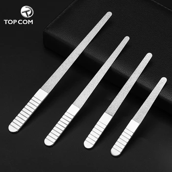 Large Metal Stainless Steel Triple Cut Diamond Grit Toe Nail File - Buy ...