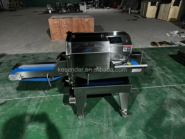 Fully Automatic Meat Slicing Machine Cheese Slicer Cooked Meat Cutter ...