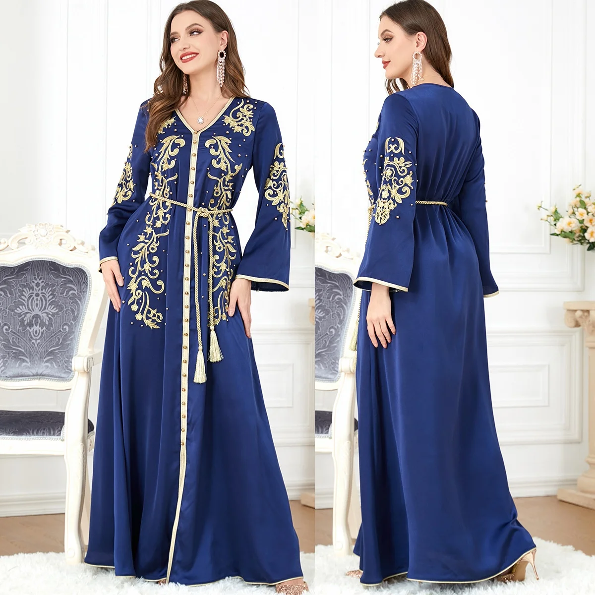 Wholesale Middle East Kaftan Marocain Dubai Arab Morocco Caftan Women ...