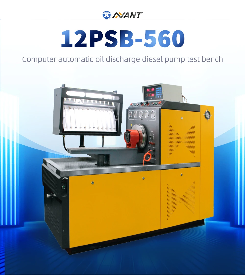 NANT Automatic diesel Fuel Injection Pump test Bench 12psb-560 test ...