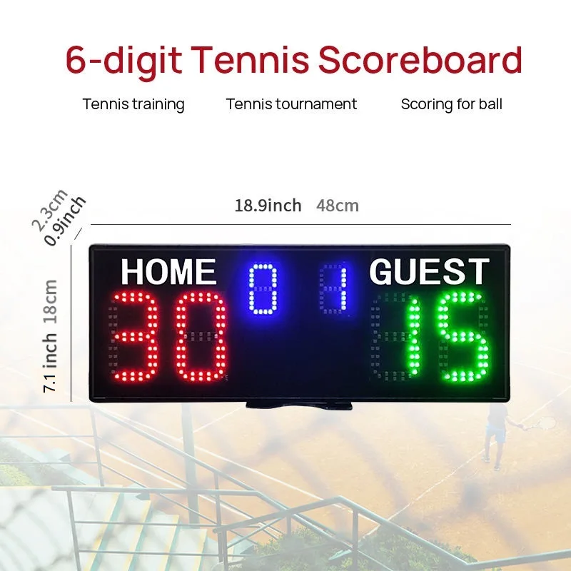 Digital Tennis Scoreboard & Recording Device - OEM/ODM Available