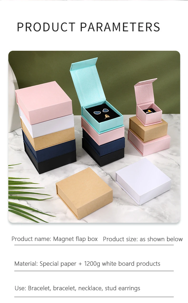 Glossy Lamination Rigid Boxes With Embossing And Vanishing Magnetic ...