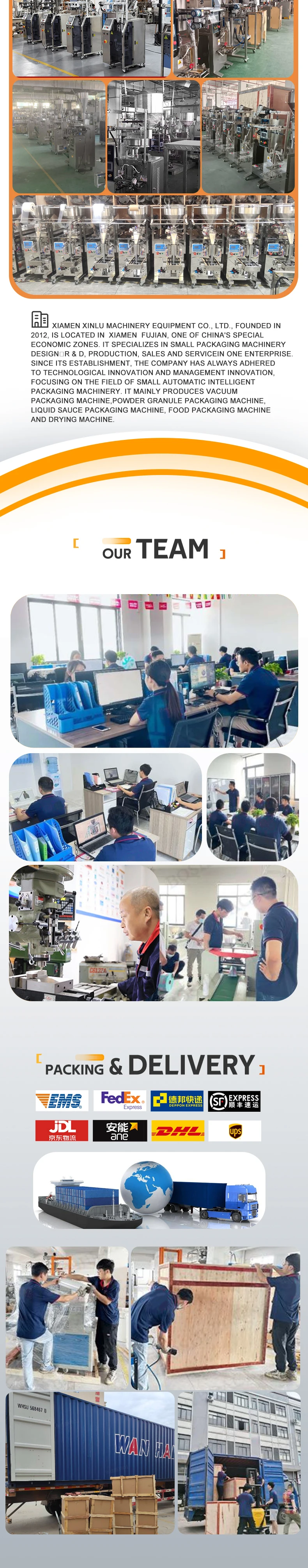 Automatic Packing Machine for Snack Sealing & Packaging