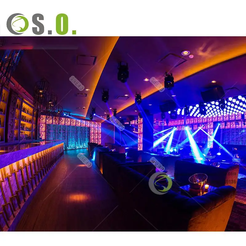 Interior Design Bespoke Night Club Booth Bar Furniture Sets Lounge ...