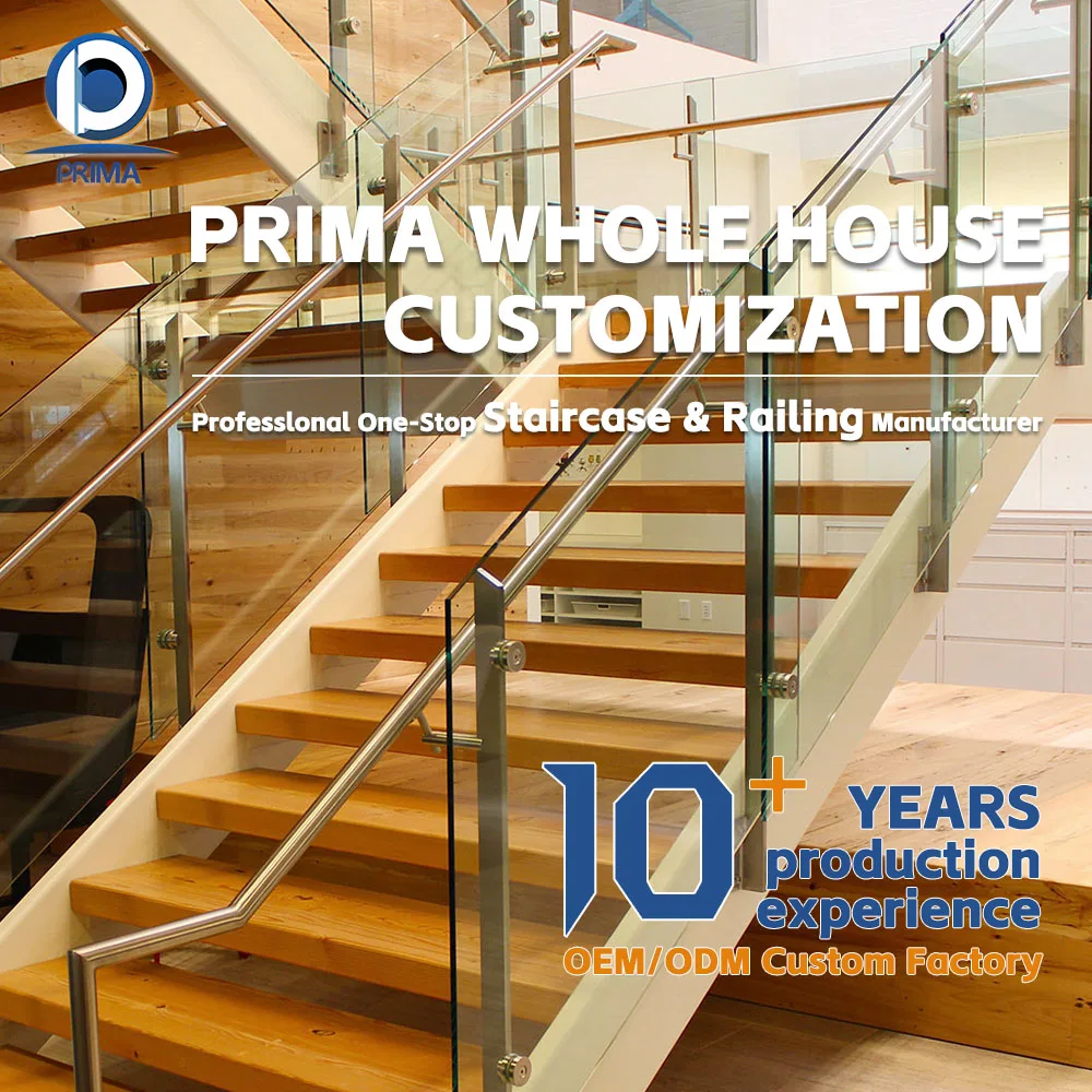 Prima Easy-installed Glass Railing Balustrade Aluminum Extrusion U ...