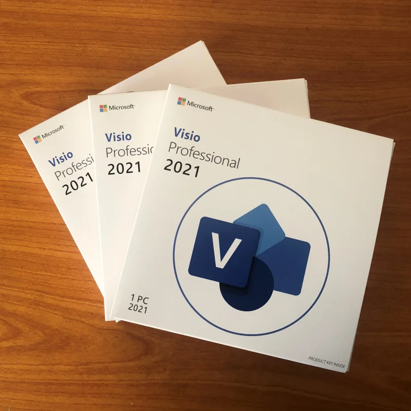 Visio Professional 2021 Retail Box With Dvd License Key Card Genuine ...