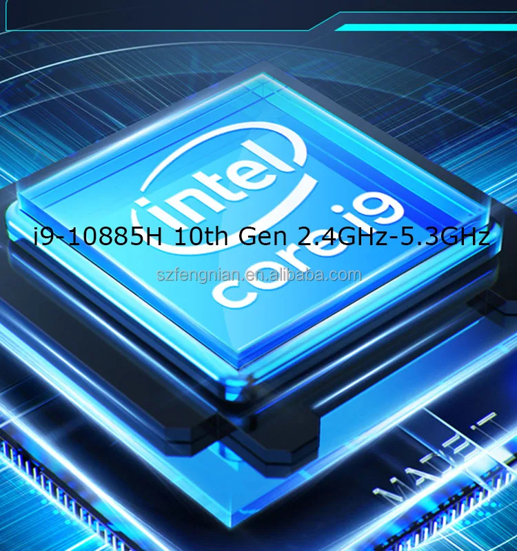 16 Inch Fingerprint Unlock Backlit Keyboard Gaming Laptop Pc Core I9-10885h Processor 64gb Ddr4 ...