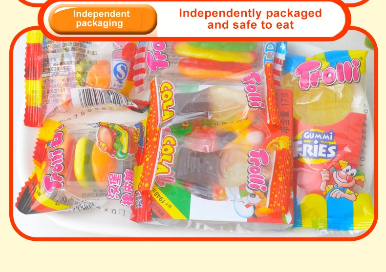 Wholesale Germany Brand Soft Candy Gummy Candy Hamburger Shaped Sweets 77g/108g - Buy Exotic ...