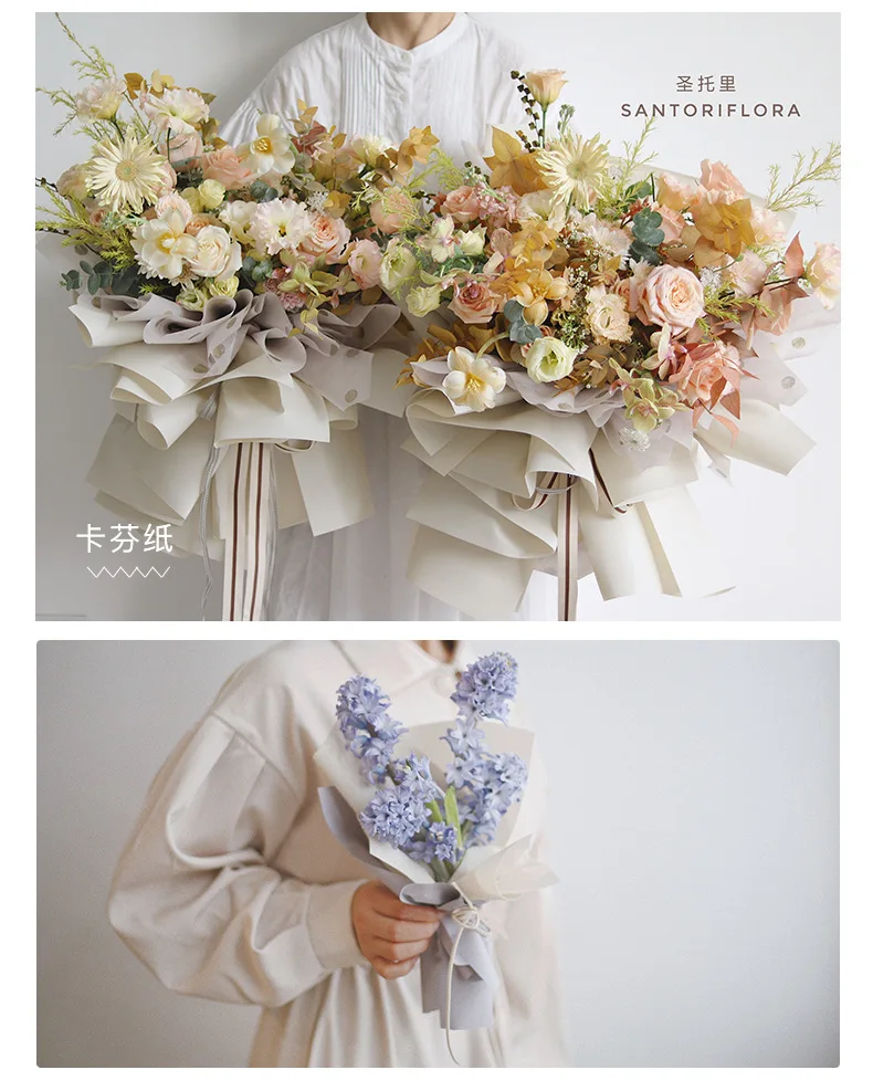 Carfen Paper Flower Wrapping - Elegant & Versatile