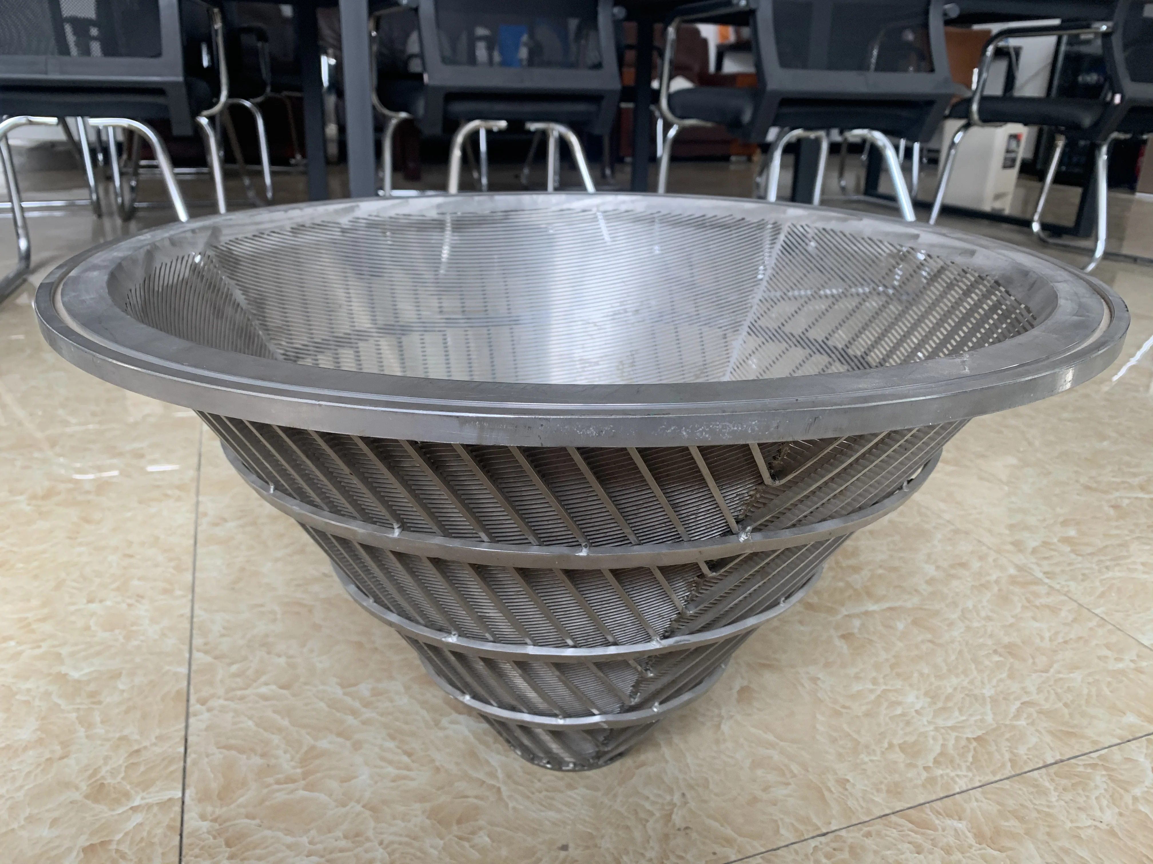 Centrifugal Baskets Wedge Wire Centrifuge Screen Basket Sugar ...