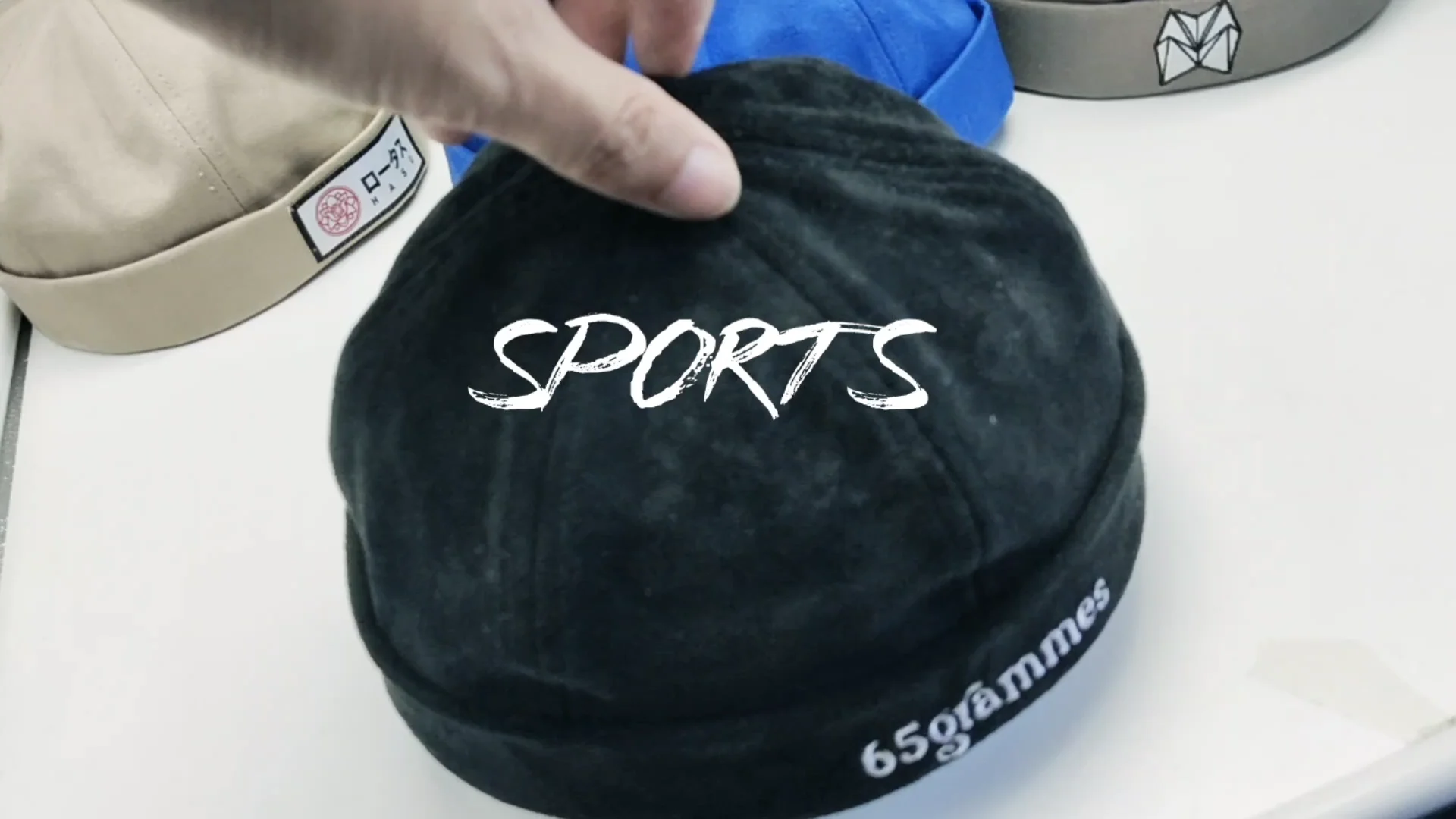 Hot Sell Custom Cotton Brimless Hat Baseball Cap Without Bill Visor ...