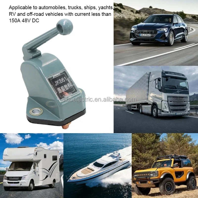 Enhanced Car Power Switch JK861 Battery Knife Switch for Truck ...