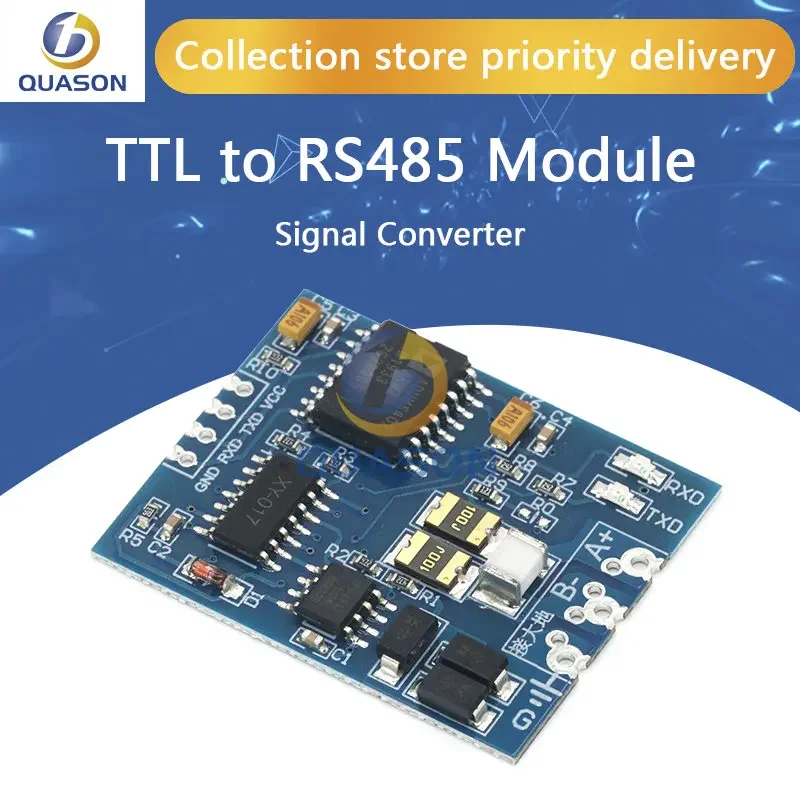 TTL to RS485 Module RS485 Signal Converter 3V 5.5V Isolated Single Chip ...