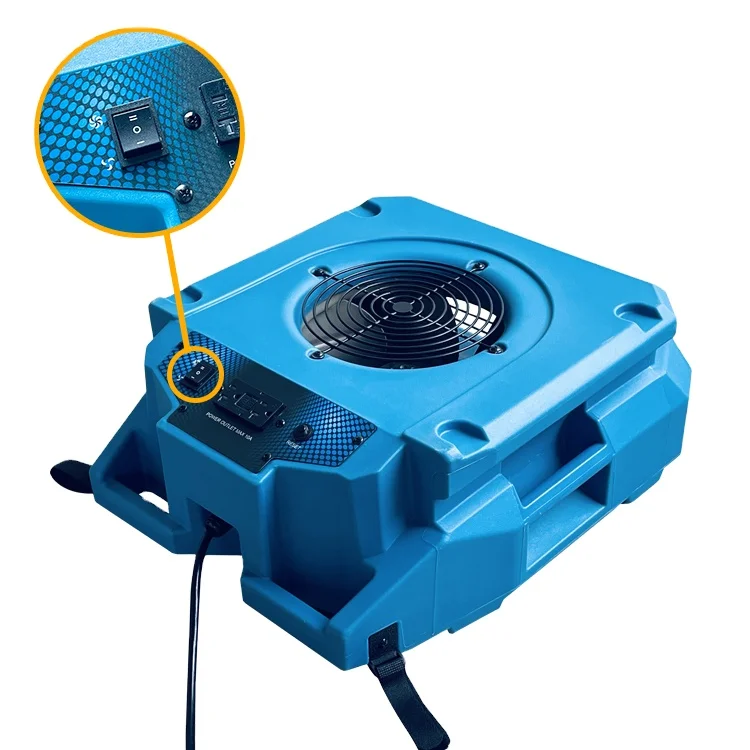 Portable Stackable 1000 CFM Water Blower Dryer Floor air Mover for ...