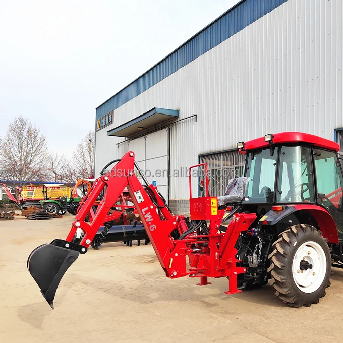Shanodng SUNCO Mini Excavator Towable Backhoes/ Tractor PTO Backhoe ...