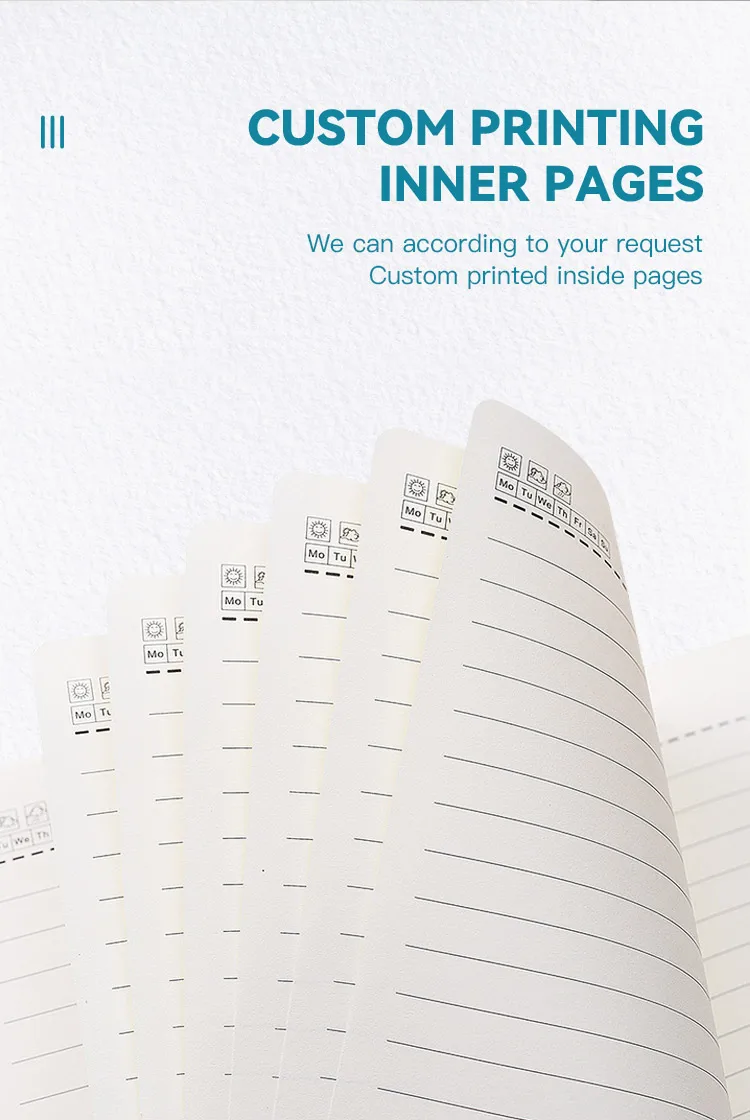 Eco Friendly Materials 2024 Custom Gratitude Fabric Covered Journals ...