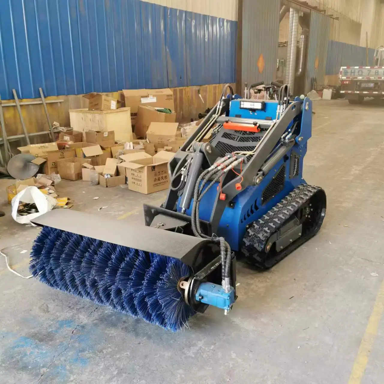 Mini Skid Steer Backhoe Loader Attachments Auger/digger/brush Cutter ...