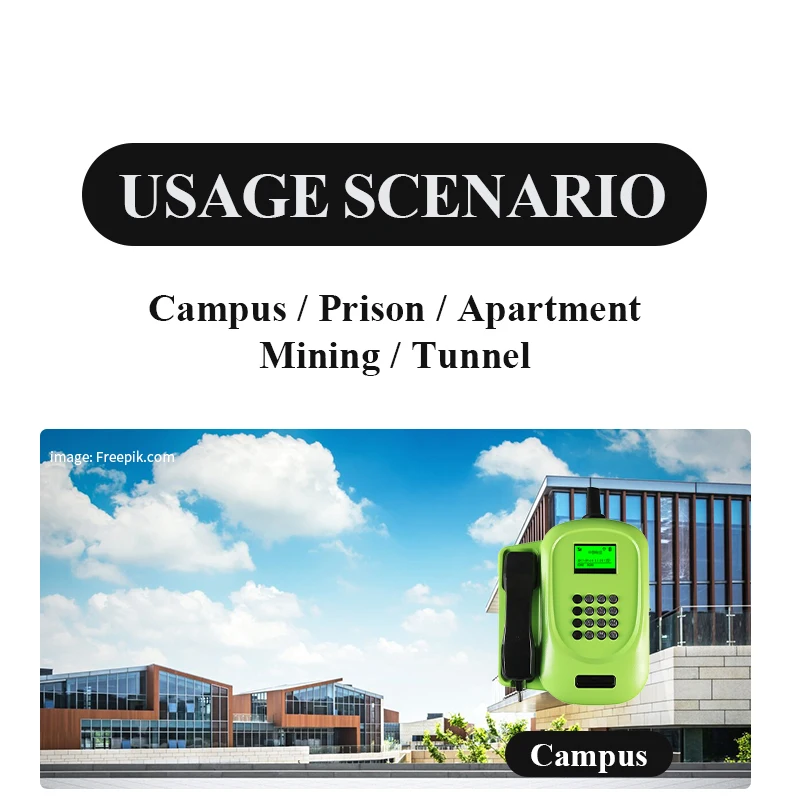 For Factory Use Outdoor Soundproof Biometric Access Control Emergency ...
