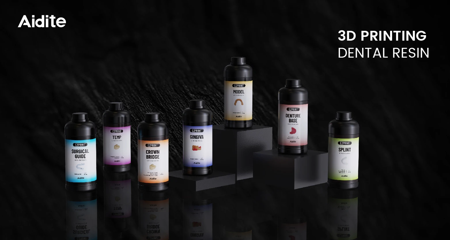 Aidite Orthodontic Teeth Deantl Model Water-washable Dental Resin 3d ...