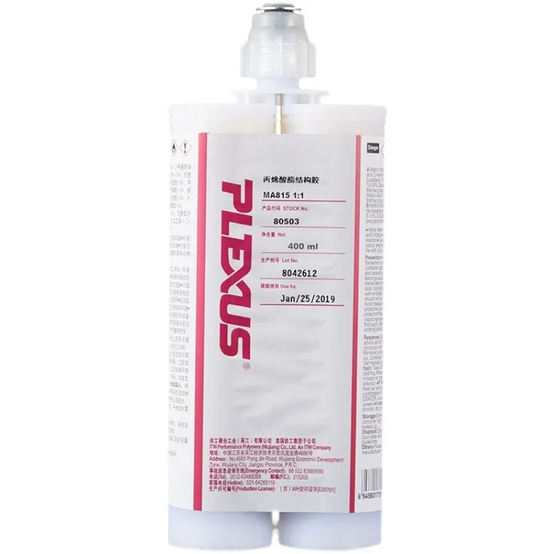 Praxair Plexus Ma815 Ma300 Ma310 Ma530 Two-component Mixed Tube Metal Composite Acrylic ...