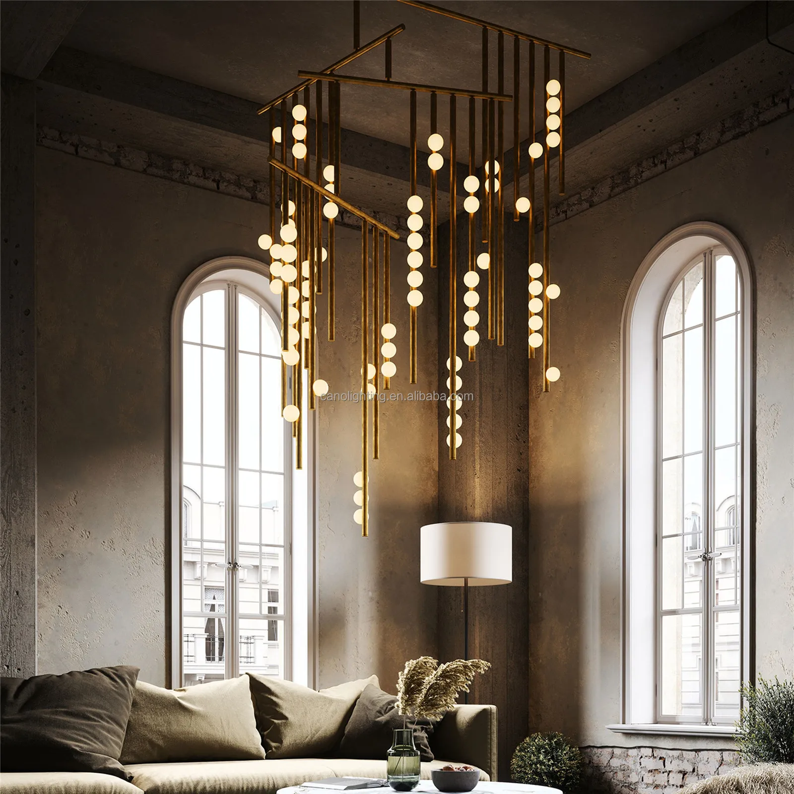 Living Room Luxury Chandelier - Customized Lighting Solutions