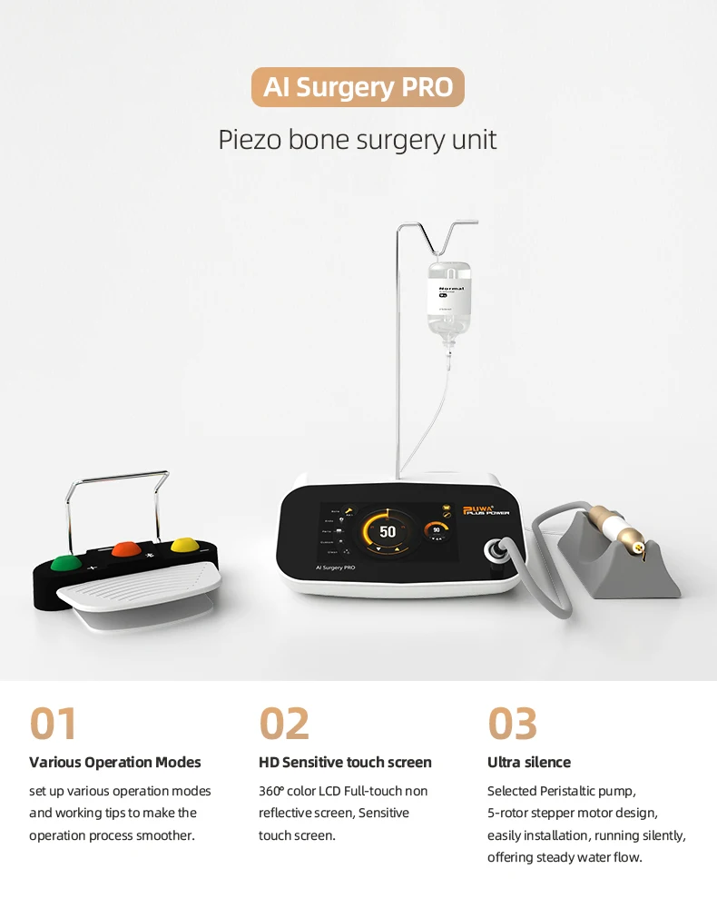 LED Piezo Surgery Ultrasurgery Dental Unit - AI Surgery Pro