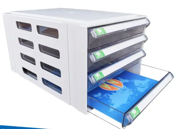 Plastic A4 Drawer & Desk Paper Organiser - Top-Notch Storage