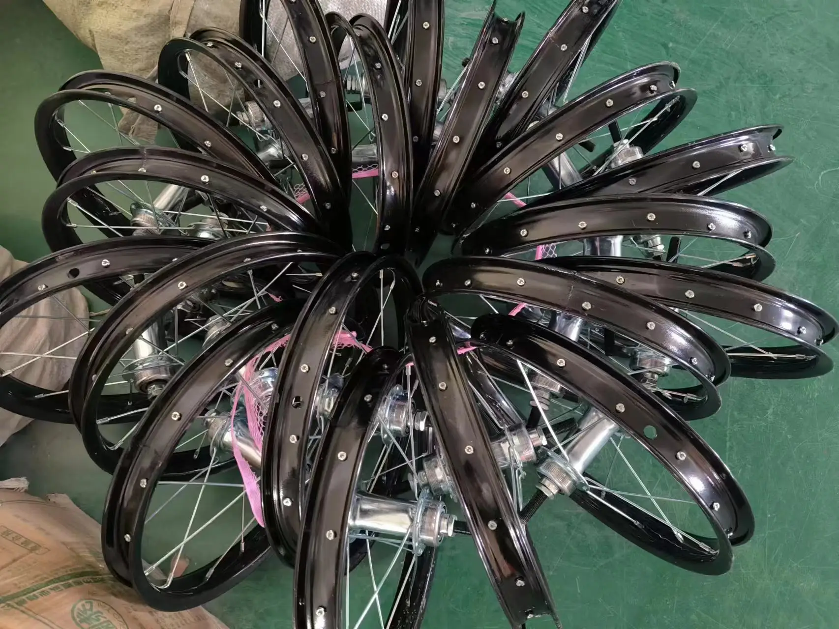 Red And Blue Two Colours Baby's Bikes With Training Wheel 2023 Hot ...