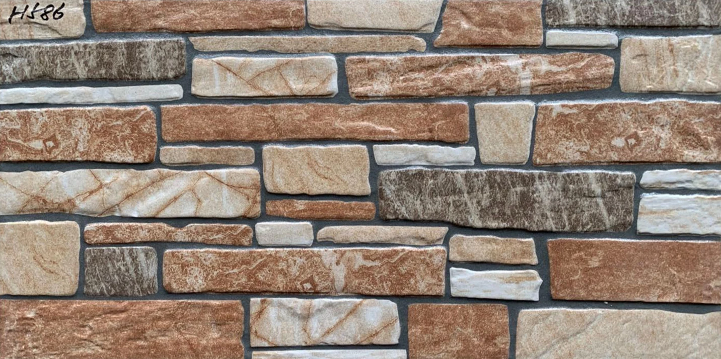 Marble 3D Exterior Wall House Design Outdoor Ceramic Feature Cladding ...