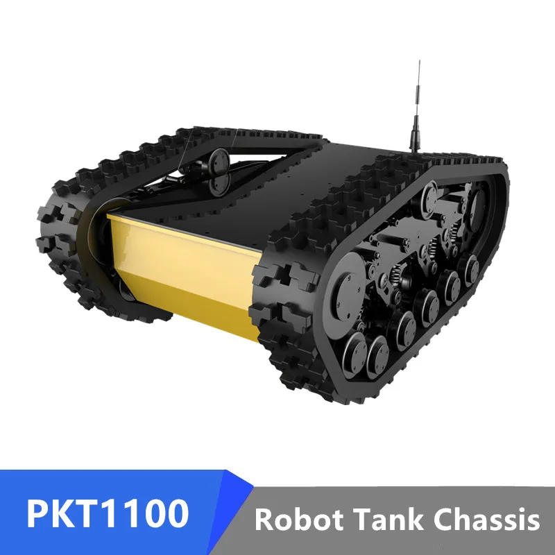 Smart Crawler Robot Chassis Rubber Tracked Robot Base Track Robot Ugv ...