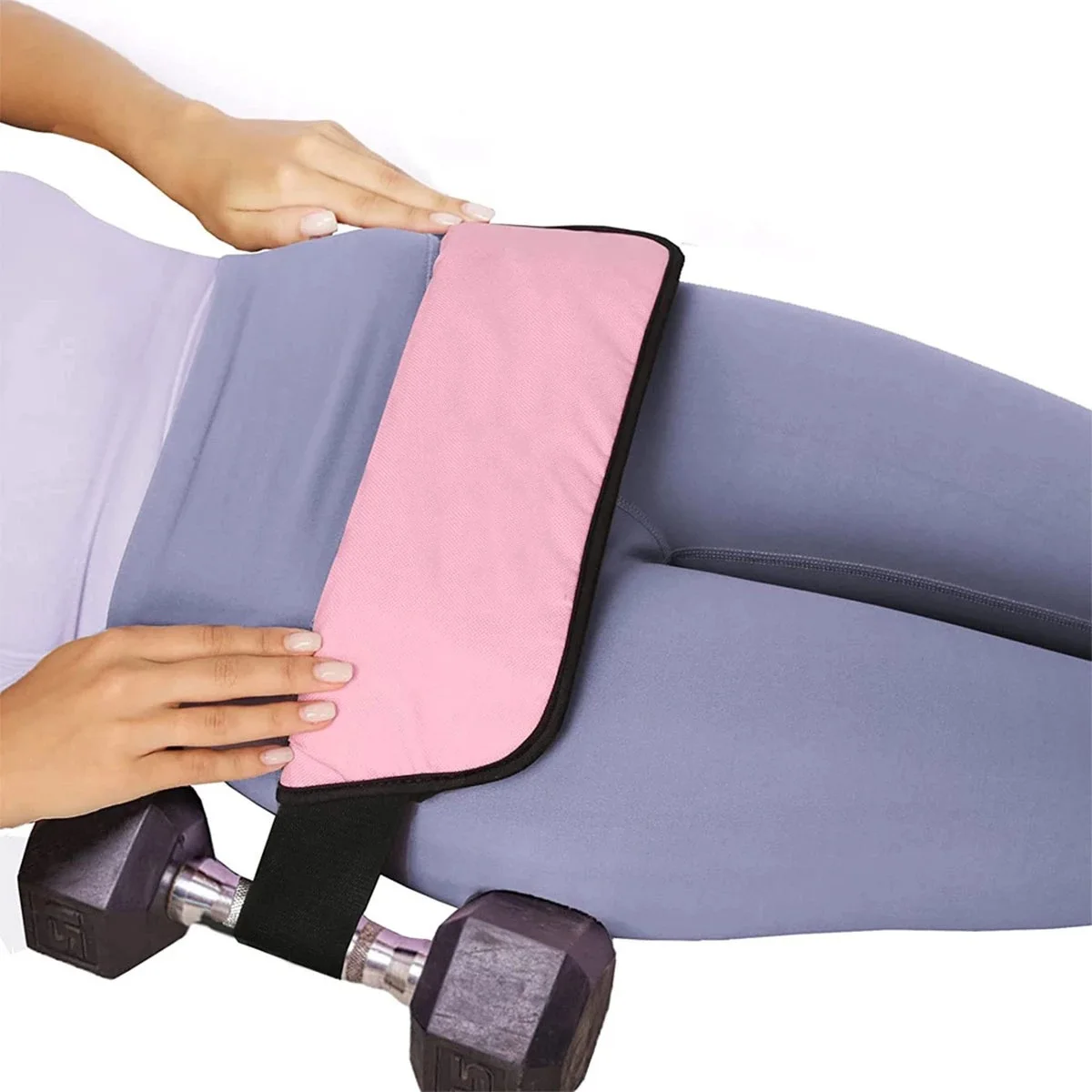 Hot Sale Exercise Hip Thrust Belt Slip-resistant Padding Weight ...