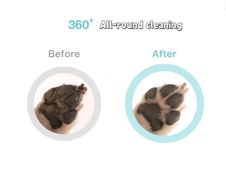 Dog Foot Washing Device Cat and Dog Foot Washing Cup Paw Cleaning Pet ...