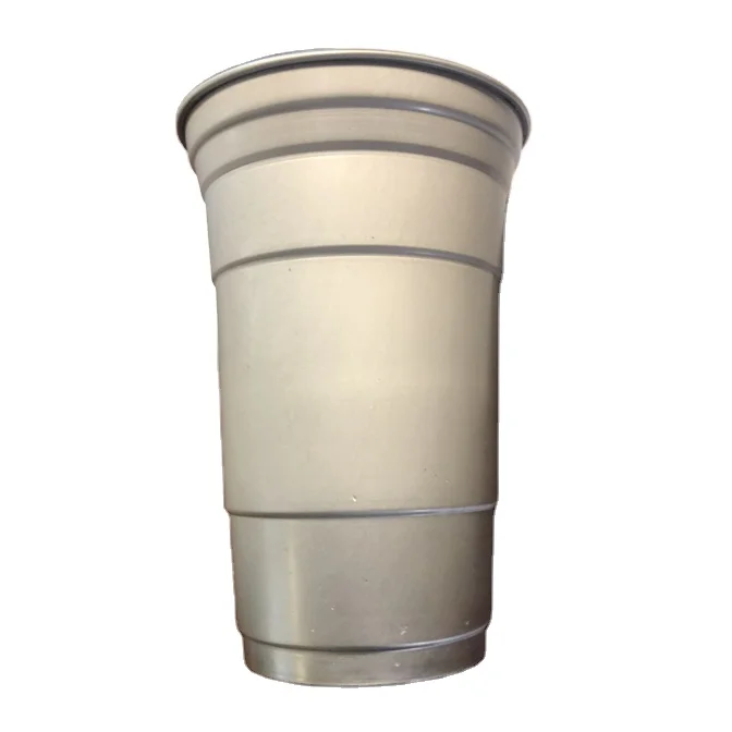 20oz Aluminum Cold Drink Cups Eco Friendly 100% Reusable Metal Drinking ...
