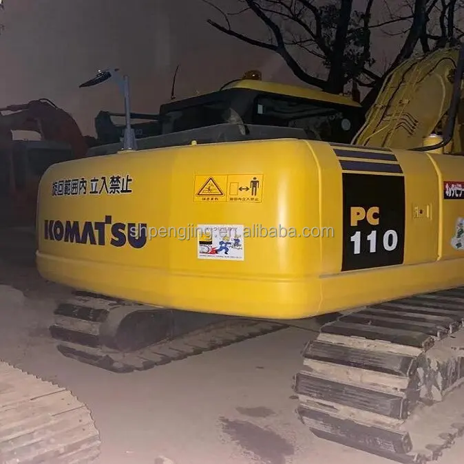 Pengjing Original Digger Komatsu Pc110 Used Excavator 11ton Second Hand ...