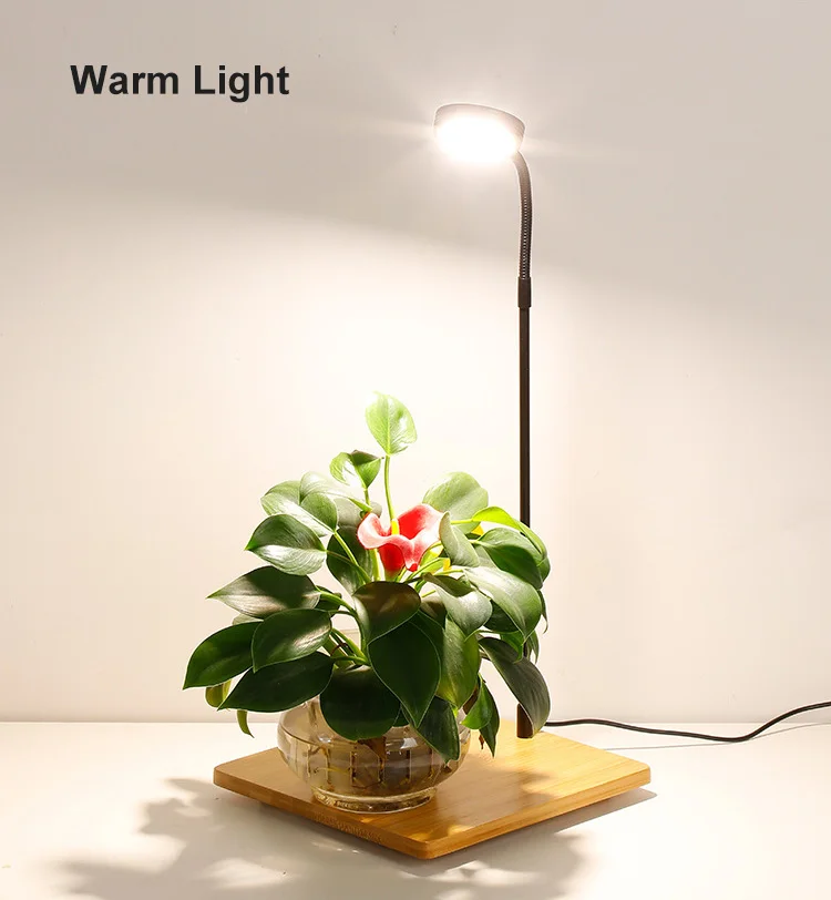 Aquatics Full Spectrum LED Light With Wooden Board USB Fits Aquarium ...