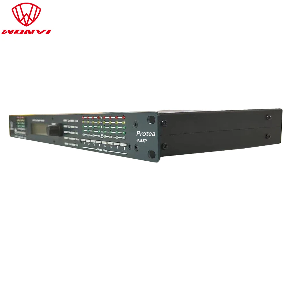 Speaker Management System Protea 4.8sp Digital Audio Processor 4 In 8 ...