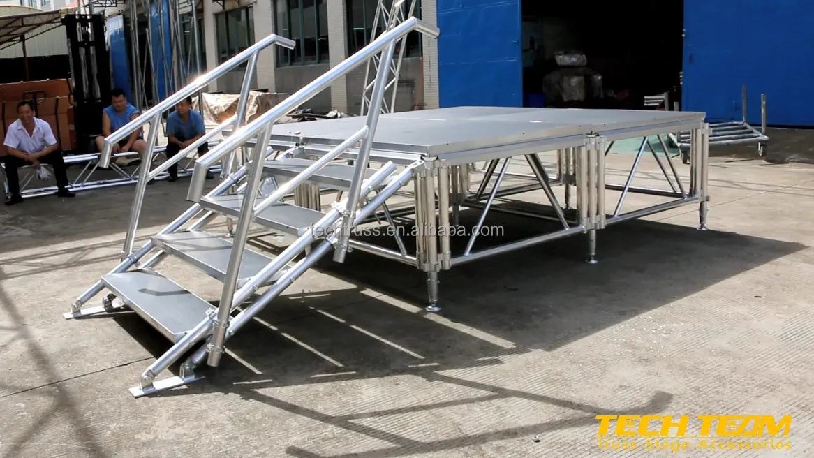 Techteam Stage-3 - Portable Dj Booth Platform for Events