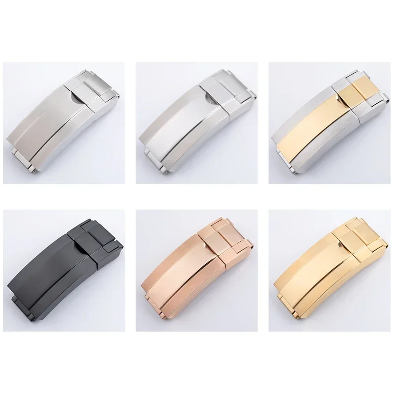 20mm Curved End Link with Soft Rubber Strap Set for R-Olexs Watchband