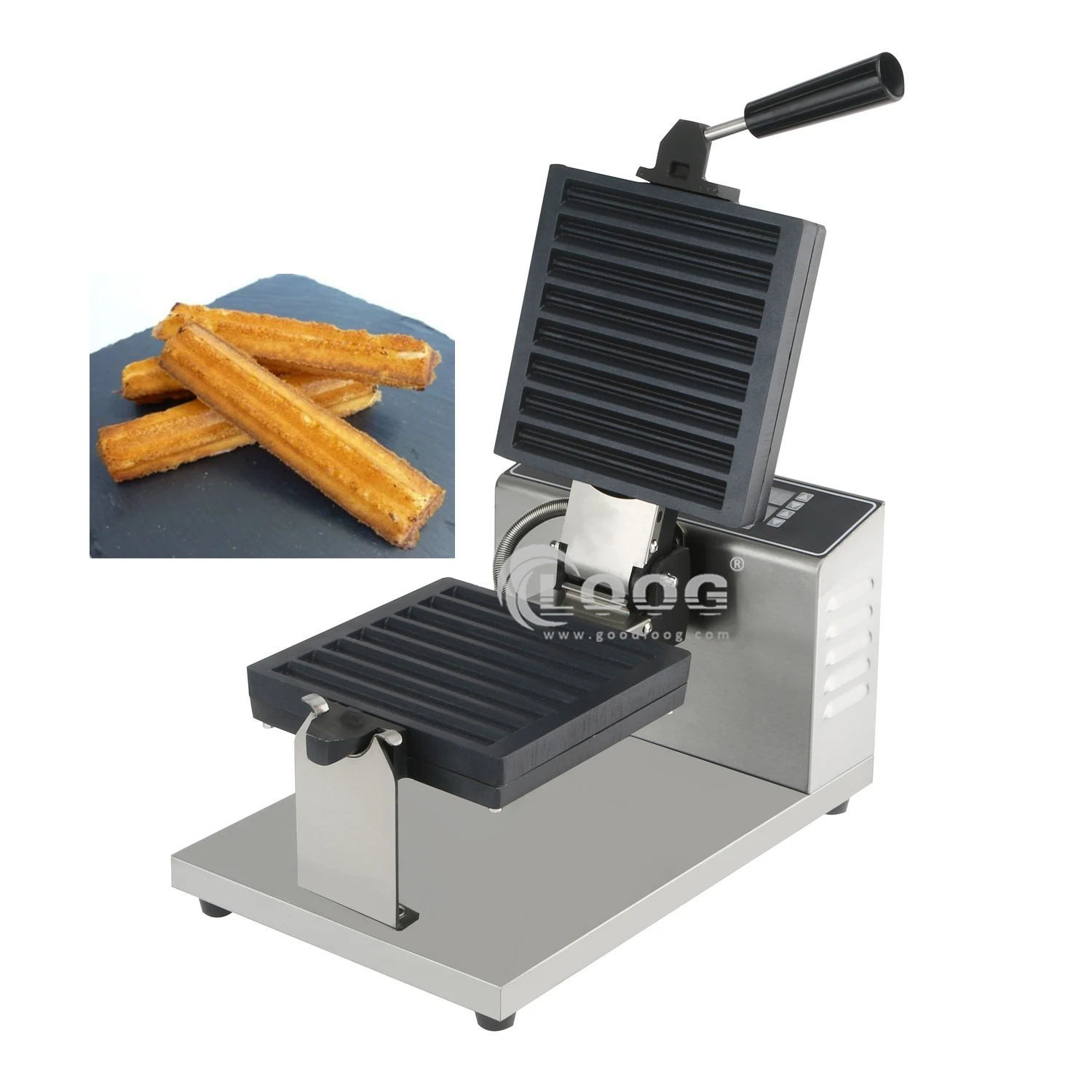 Commercial Use Snack Machine Churros Lolly Waffle Stick Machine Non ...