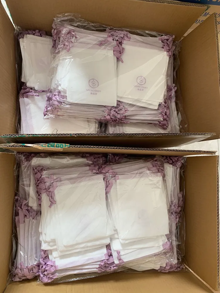 Luxury Custom Dark Green Velvet Pouch - Perfume Bag