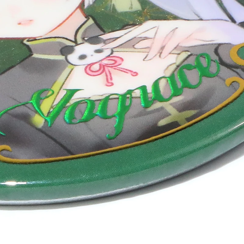 Alibaba.com: Vograce Pro Round Button Badge with Raised Foil Printing ...